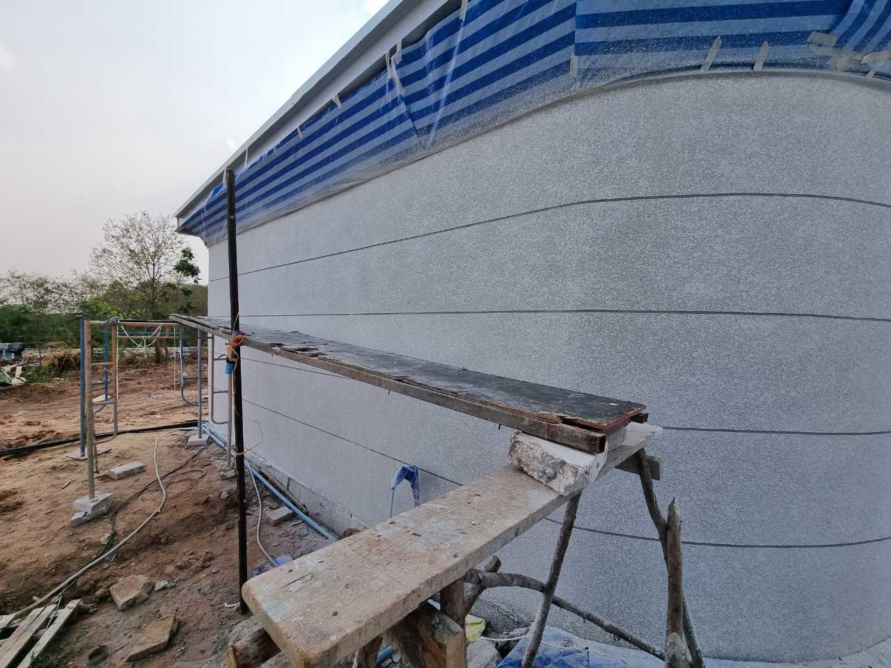 TOA walltex ลายปาดเล็ก เป็นแบบไหนกันนะ ? - Thai TextTurePaint By ช่างหมี